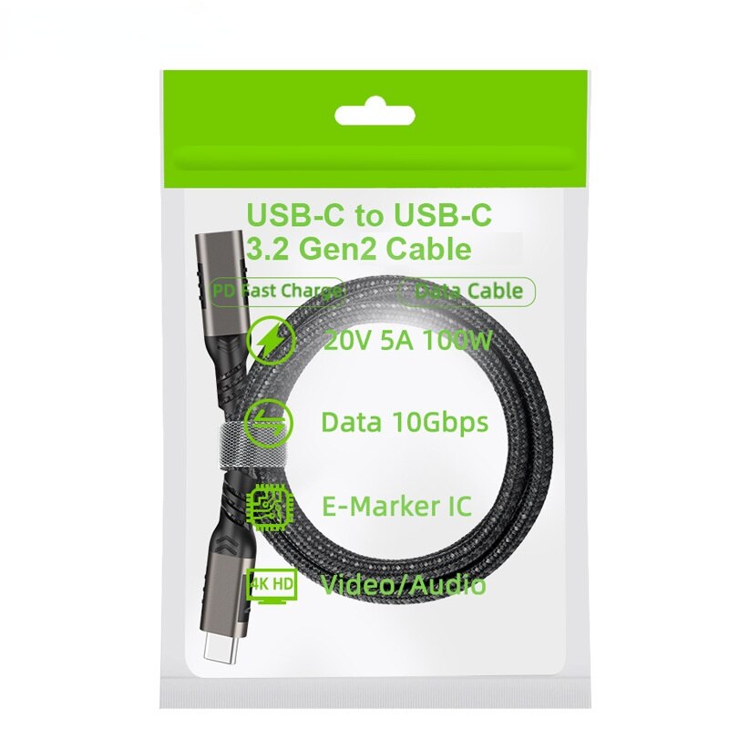 USB Type C Extension Cable ,USB-C 3.2 Gen2 10Gbps ... – Vicedeal
