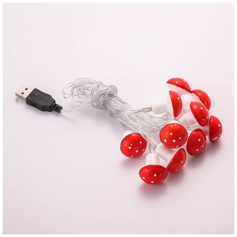 Rode Paddestoel Led String Verlichting Voor Kerst ... – Vicedeal