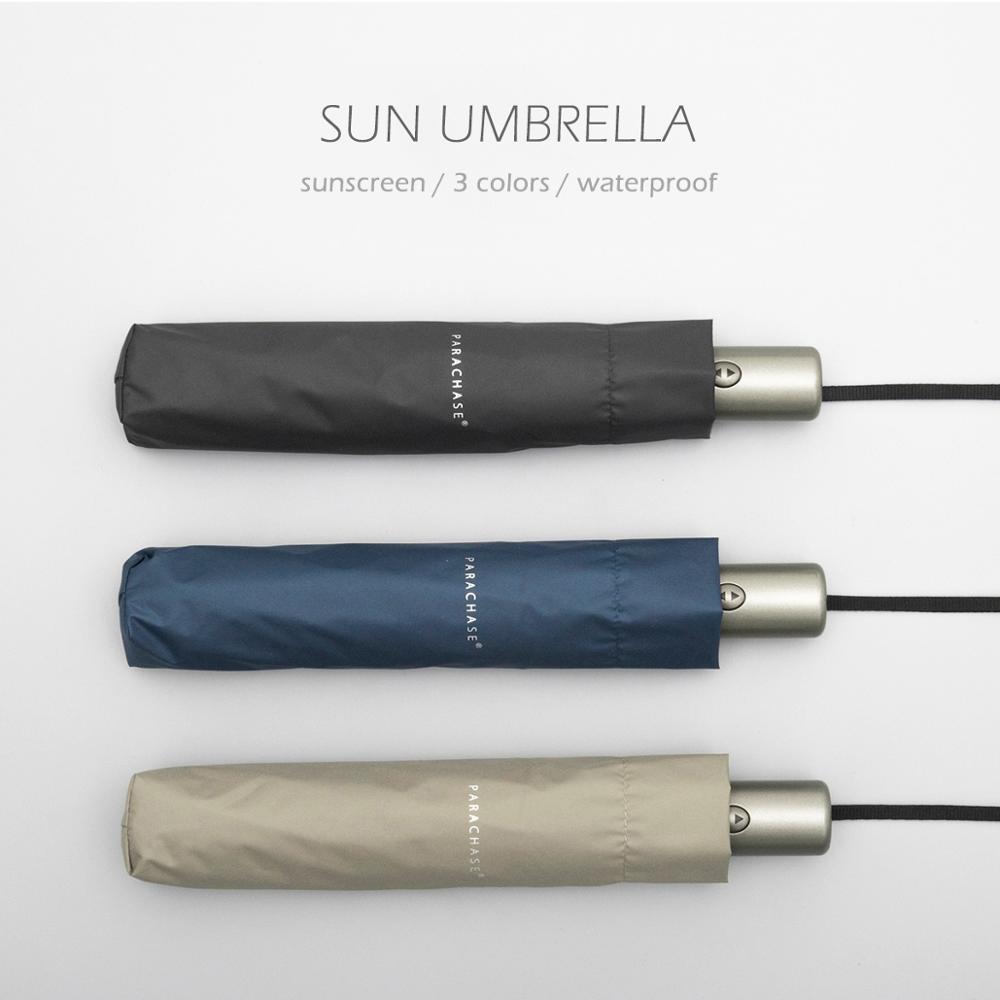 Parachase sol automatisk paraply regn kvinder uv b... – Grandado