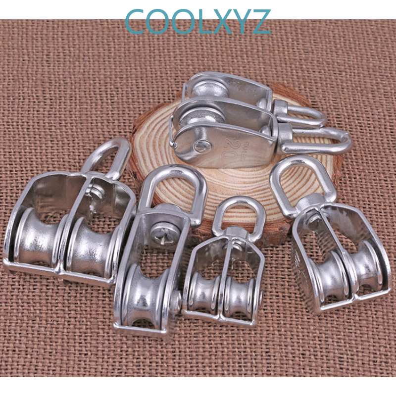 304 stainless steel single / double pulley wire ro... – Vicedeal