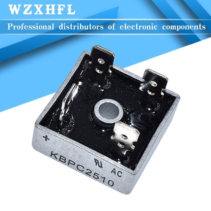 2PCS KBPC2510 25A 1000V Phases Diode Bridge Rectif... – Vicedeal