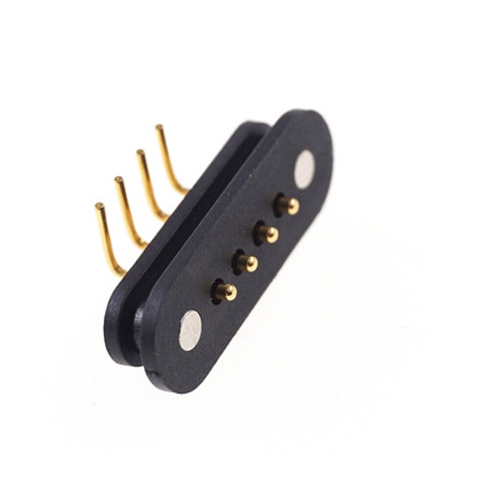 Spring-Loaded Magnetic Pogo pin connector 4 pin Pi... – Vicedeal