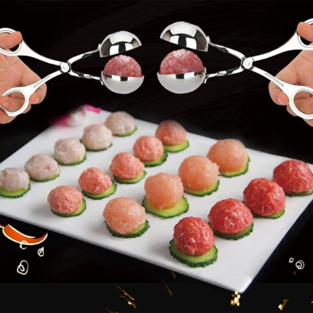 Stainless Steel Meatball Maker Mold DIY Fish Ball ... – Grandado