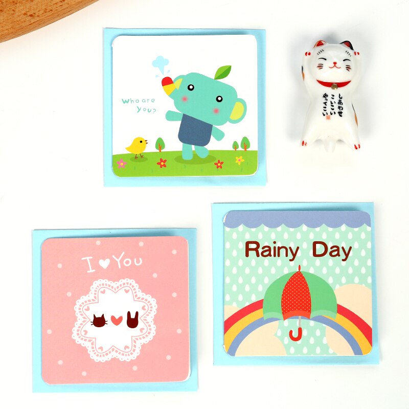 168pcs/lot mini happy birthday cards with the enve... – Grandado