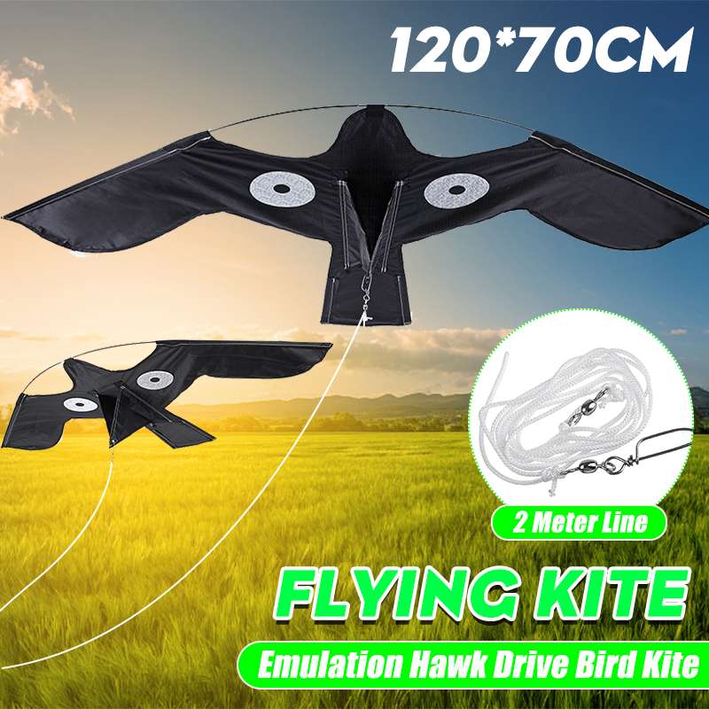 Emulation Hawk Drive Bird Flying Kite Nylon Outdoo... – Grandado