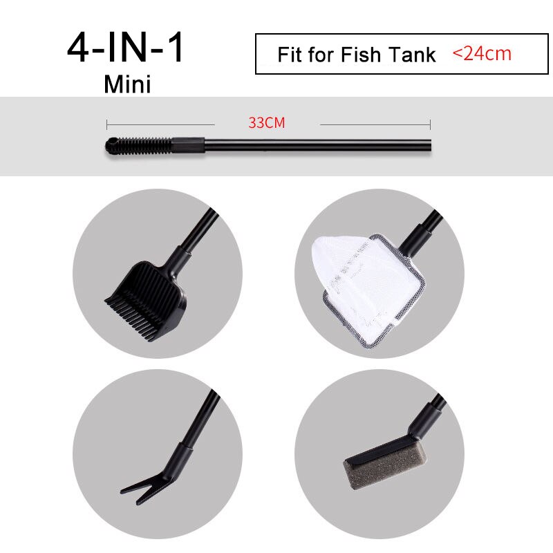 6-IN-1 Aquarium Cleaning Tools Kits Fish Tank Clea... – Grandado