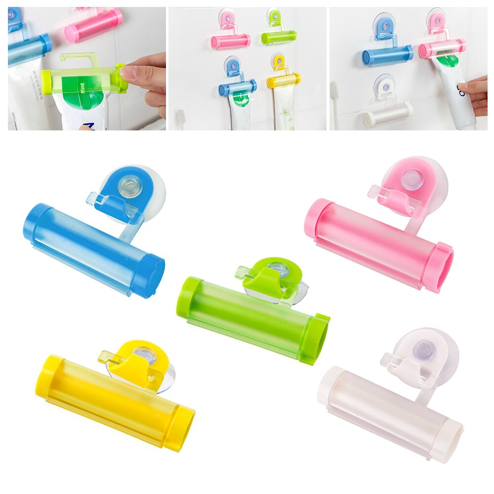 Rolling Toothpaste Squeezer Dispenser Tube Suction... – Grandado