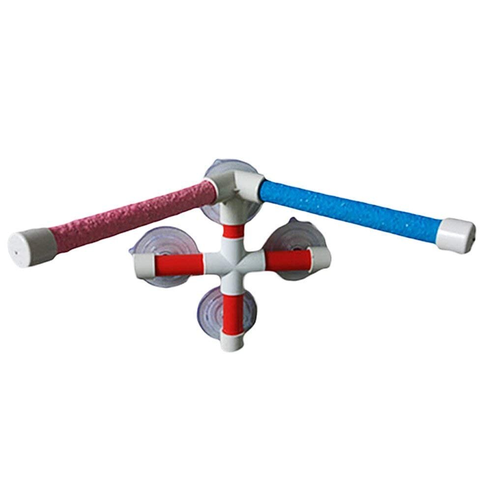 Draagbare Zuignap Vogel Raam en Douche Baars Speel... – Grandado