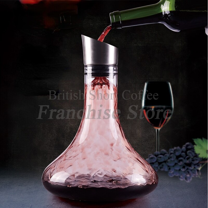 1500ML Bar Tools Snail Pot Decanter Set Wine Box 1... – Grandado