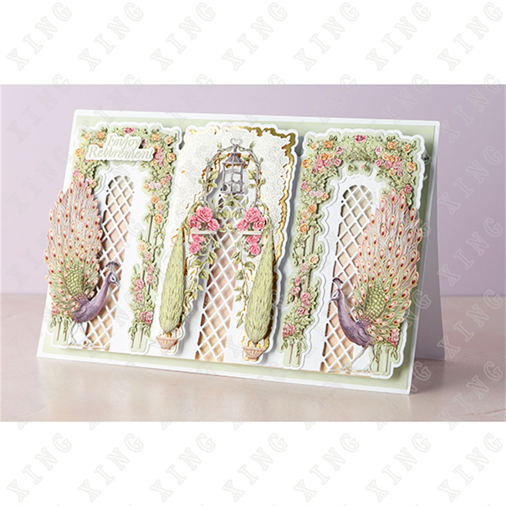 In the Courtyard Collection Metal Cutting Dies Scr... – Grandado