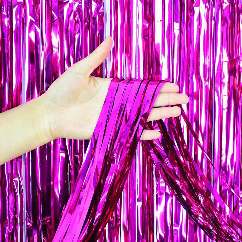 Twinkle 1 Pack Photo Booth Backdrop 2M Foil Tassel... – Grandado