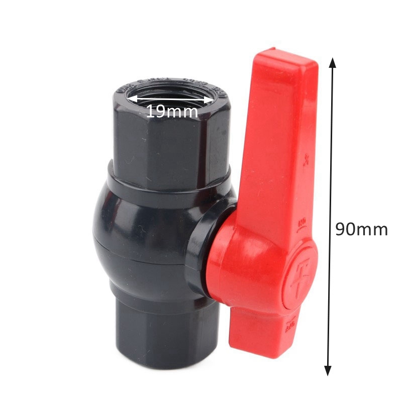 1pc PVC 1/2 3/4 1" Female Thread Ball Valve W... – Grandado