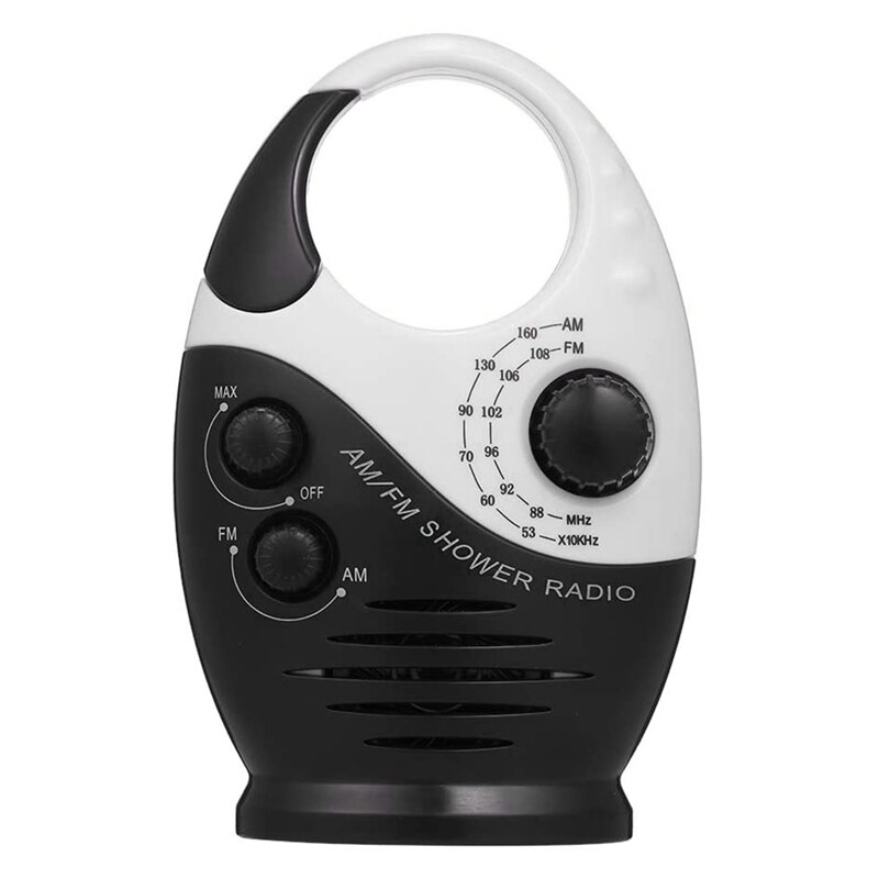 AM/FM Mini Shower Radio Bathroom Waterproof Radio ... – Grandado