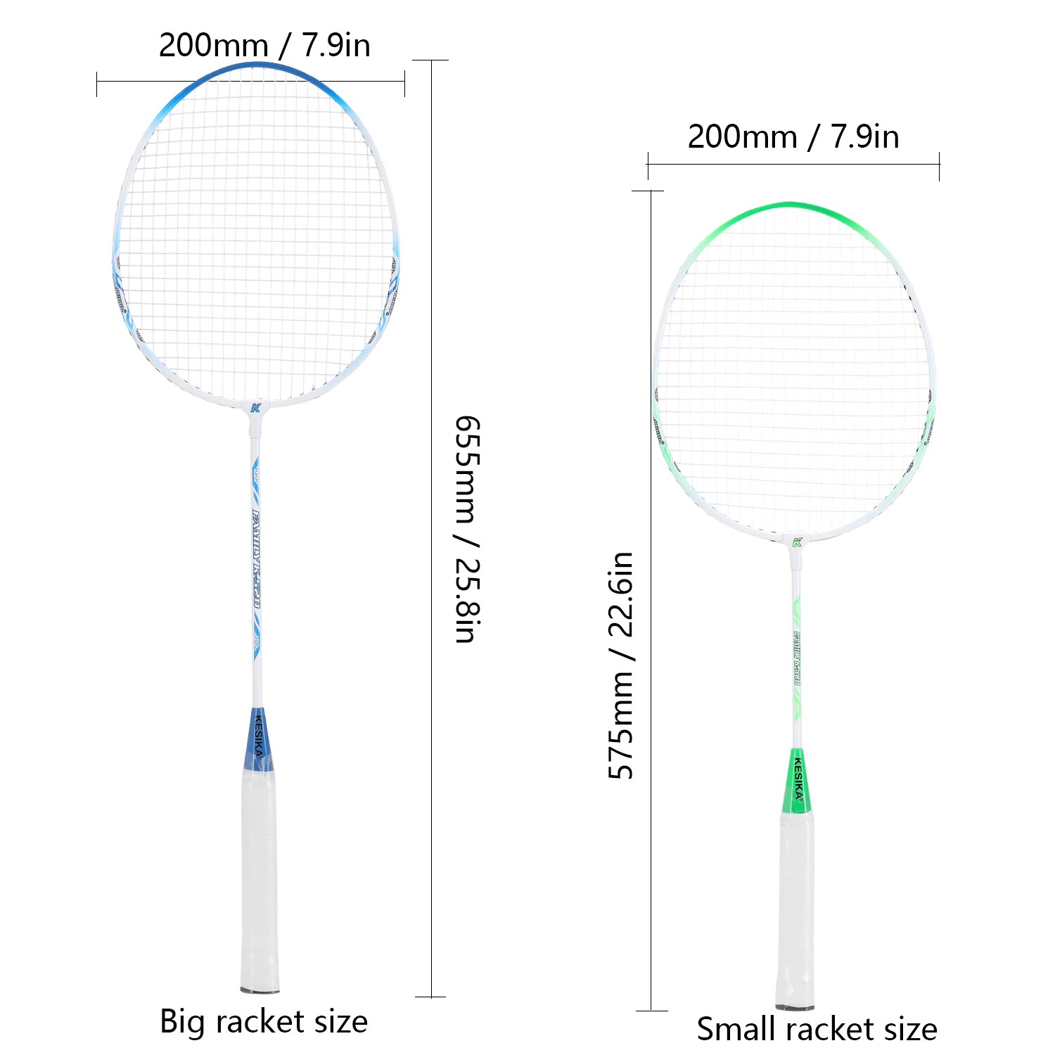 Family Badminton Set Badminton Rackets Four Packs ... – Grandado