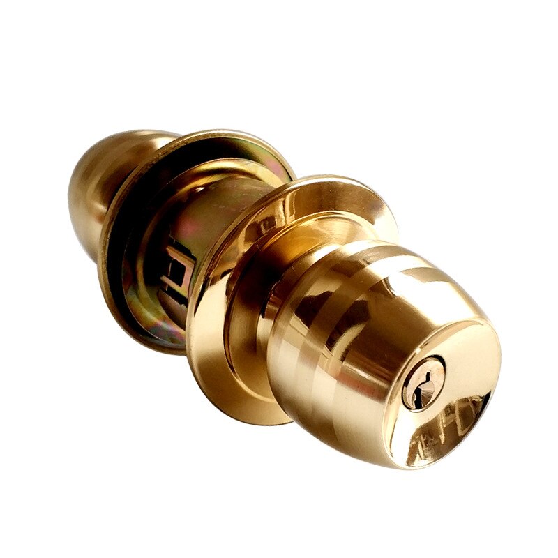 Ronde Deurklink Deurknoppen Slot Rvs Entree Passag... – Vicedeal