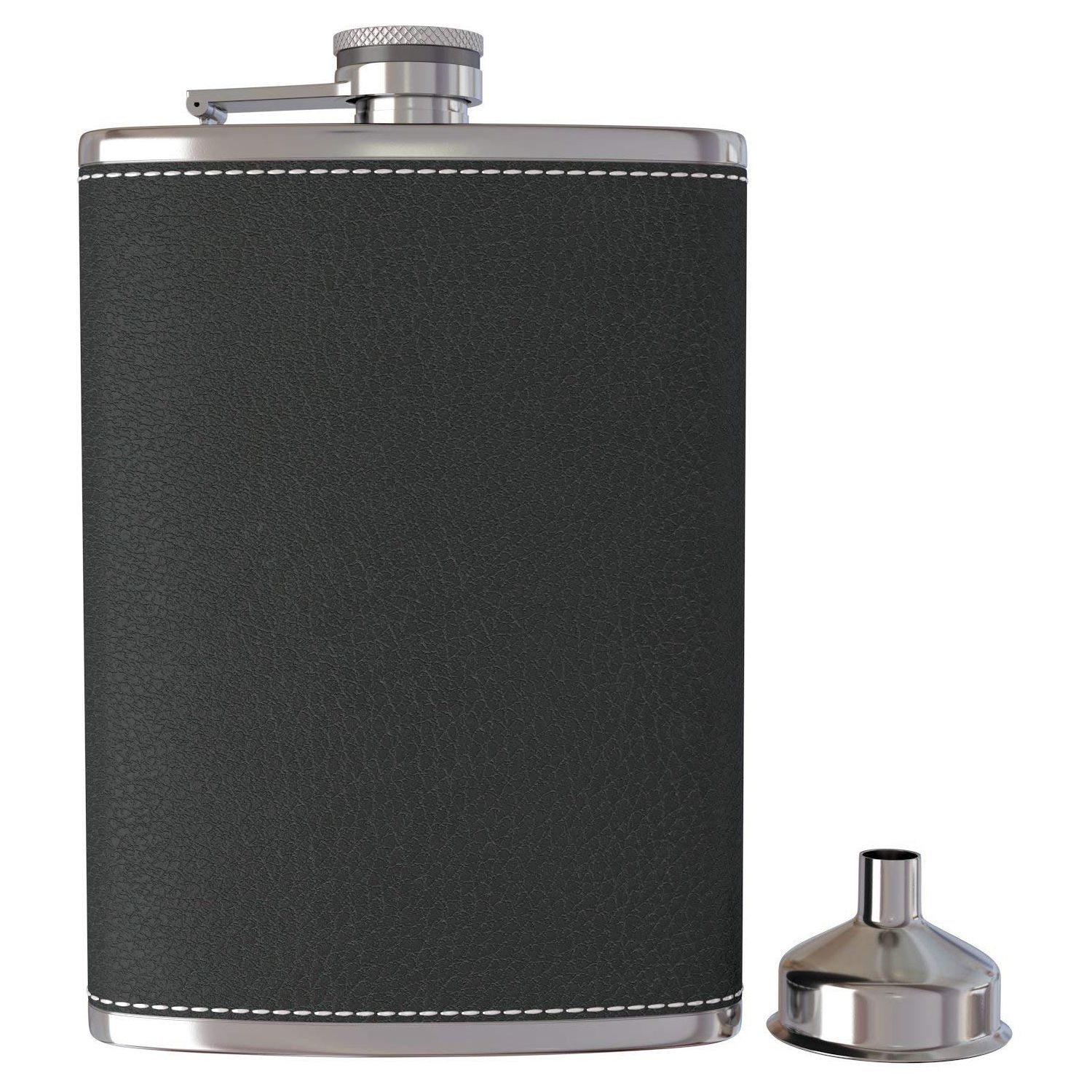 Pocket Hip Flask 8 Oz with Funnel Stainless Steel ... – Grandado
