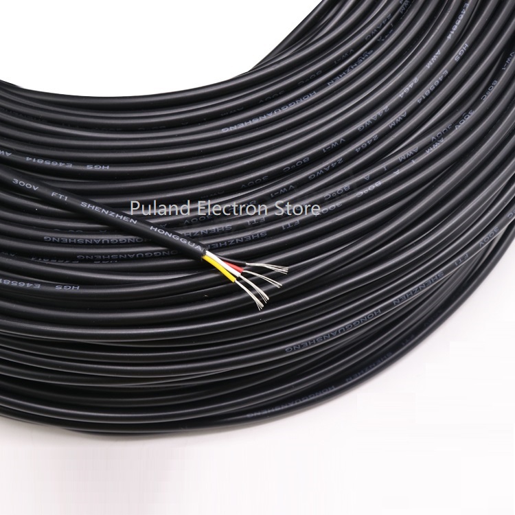 UL2464 Signal Wire 26AWG 2 3 4 5 6 8 10 Core PVC I... – Grandado