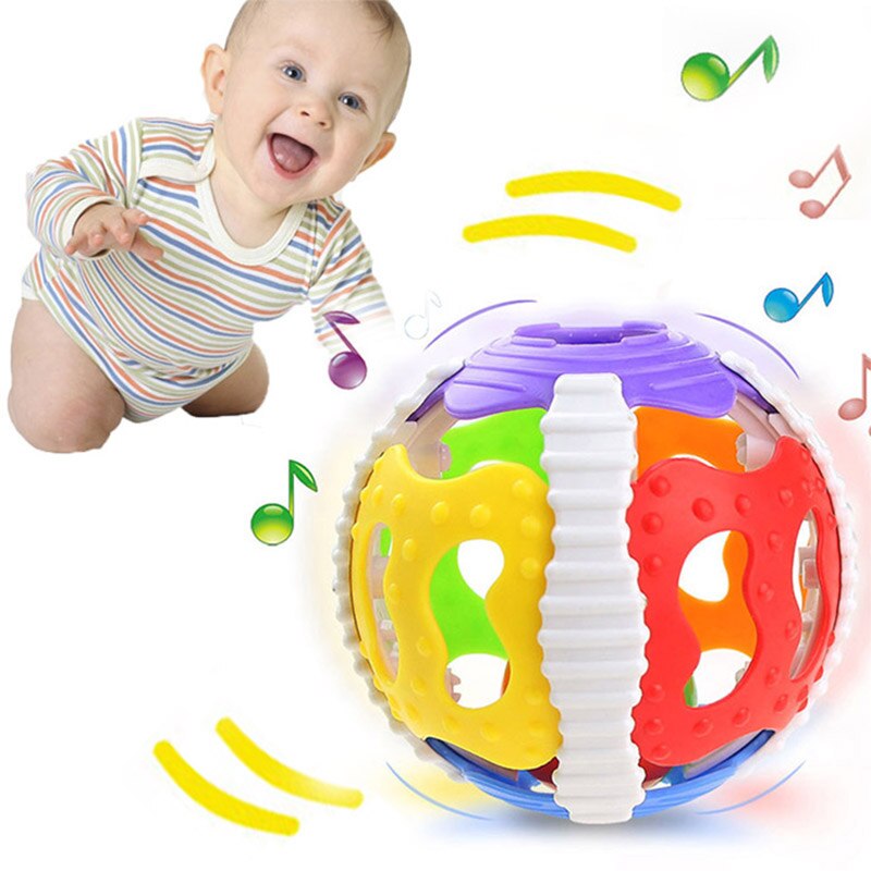 Toy Bell Ball 0-1 Year Old Ball Baby Hand Rattle B... – Vicedeal