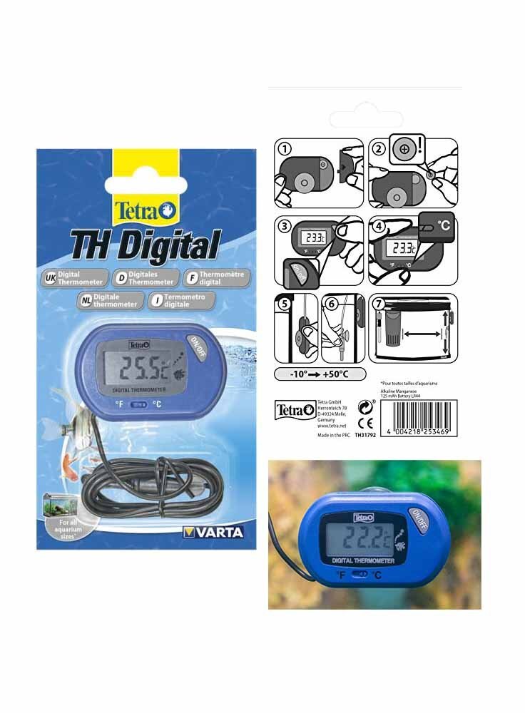 Termómetro Digital Tetra TH para acuario – Grandado