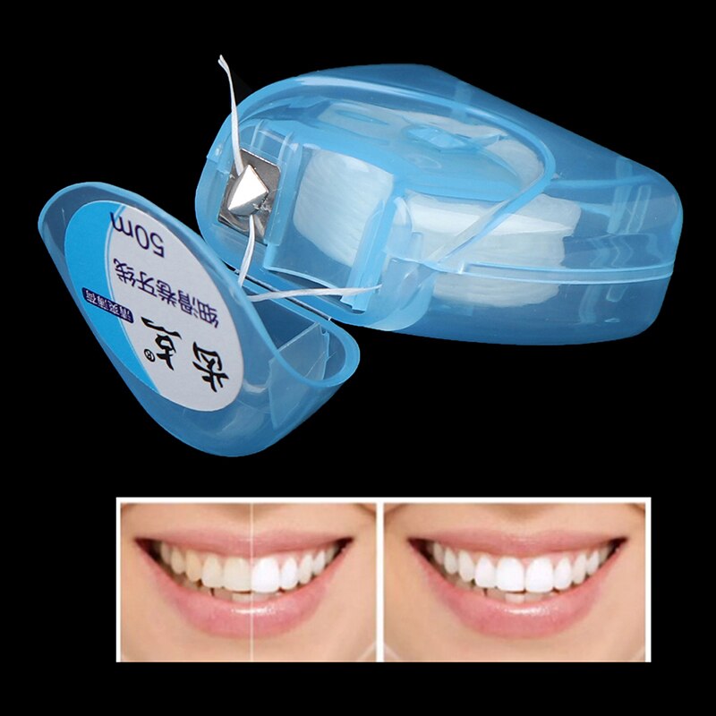 1PC 50M Dental Flosser Oral Hygiene Teeth Cleaning... – Grandado