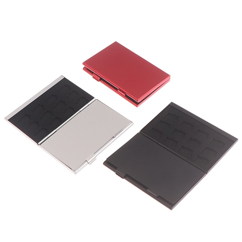 1 PC Black Color Aluminum Memory Card Storage Case... – Vicedeal