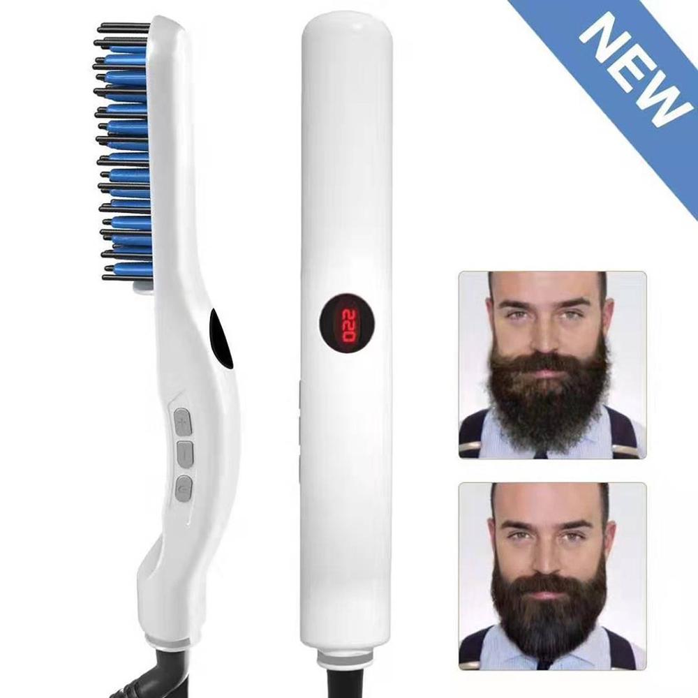 LCD Men's Straight Hair Combs Multi-function Hair ... – Vicedeal