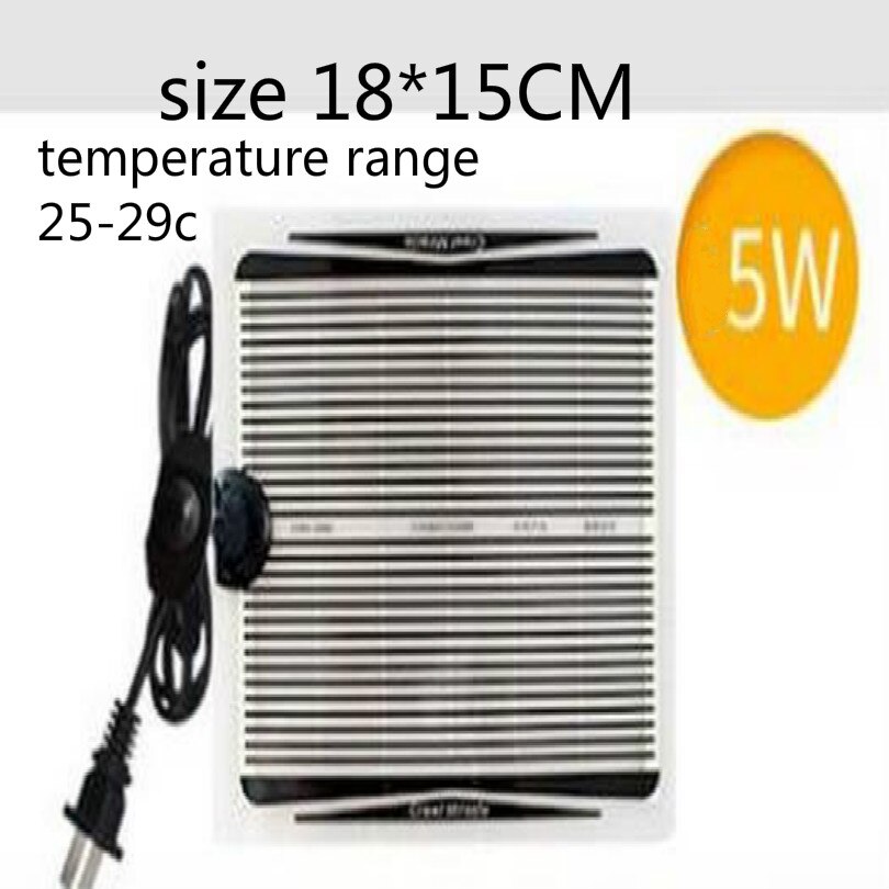 220v 5w-35w temperature range 25-34c reptile heat ... – Grandado