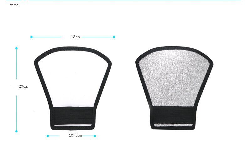 2 pcs x Universal Flash Speedlite Diffuser Reflect... – Vicedeal