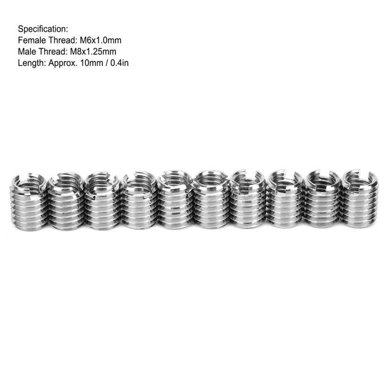 thread repair insert kit set stainless steel inser... – Vicedeal