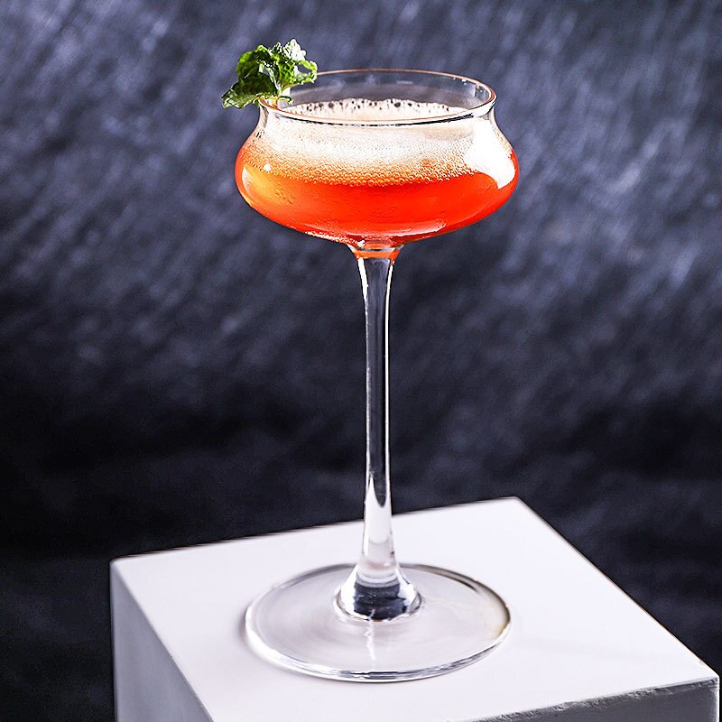 Champagne Glass Tall Feet Cocktail /Martini Glass ... – Grandado