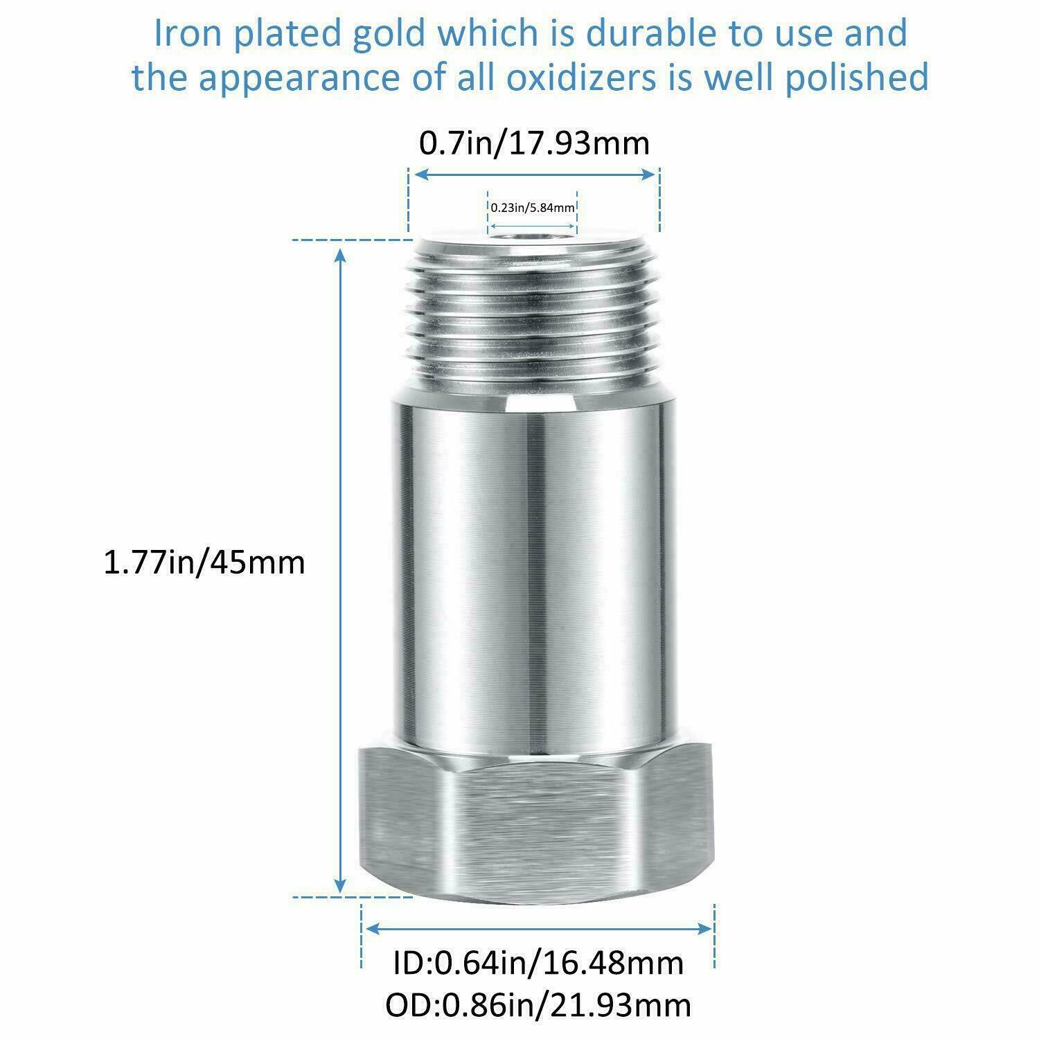 10Pcs O2 Zuurstof Sensor Spacer Adapter Test Pipe ... – Vicedeal