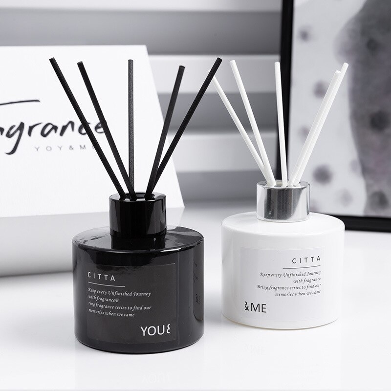 Black&White 120ml Reed Diffuser Set Bedroom Hotel ... – Grandado