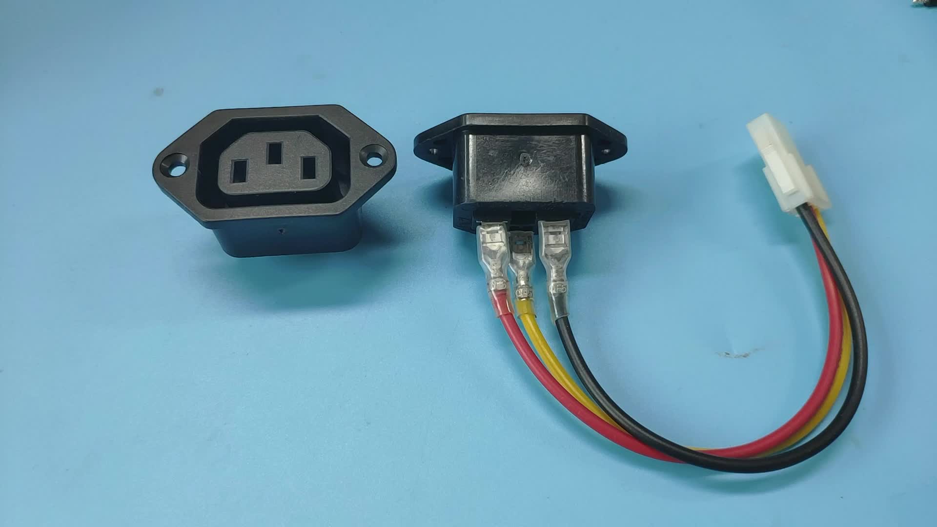 IEC C13 Female Kettle Power Chassis Socket Connect... – Vicedeal