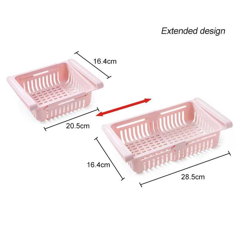 Telescopic Kitchen Refrigerator Organizer Fridge F... – Vicedeal