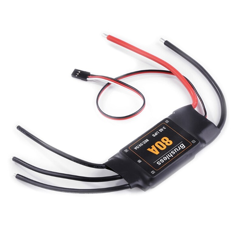 R91A RC ESC, 80A 2-6S Brushless Electronic Speed C... – Grandado