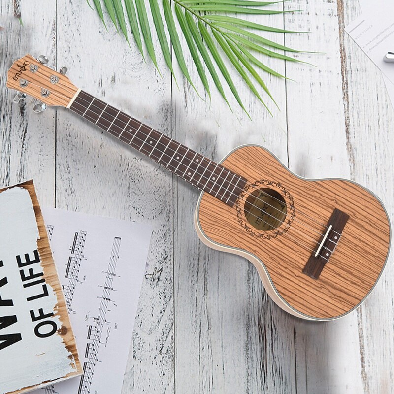 Tenor Ukulele 26 Inch 4 Strings Zebrawood Hawaiian... – Grandado