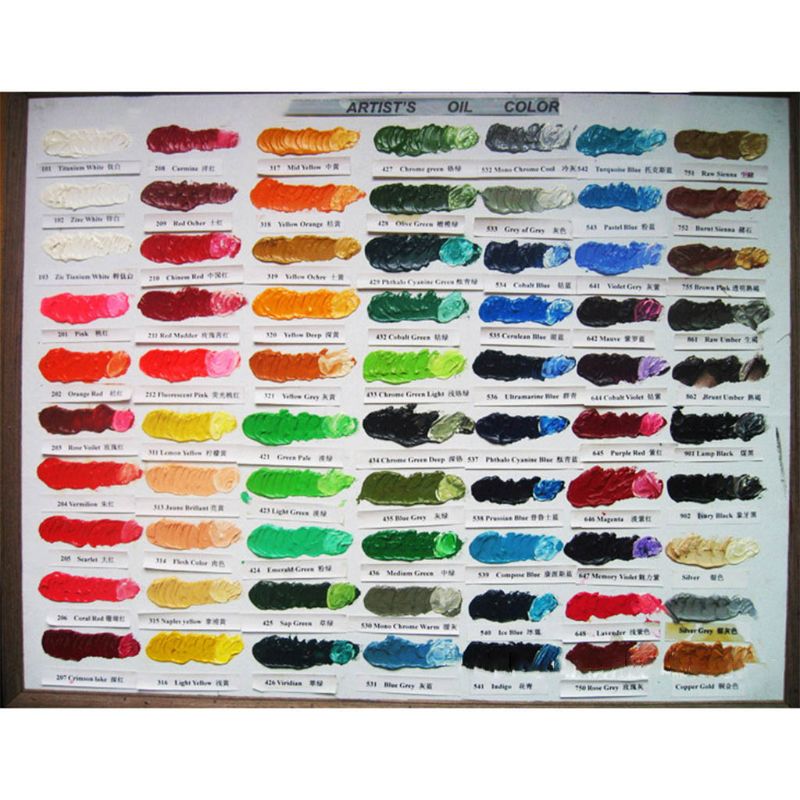 12ml 12/24 Colors Oil Painting Paint Drawing Pigme... – Vicedeal