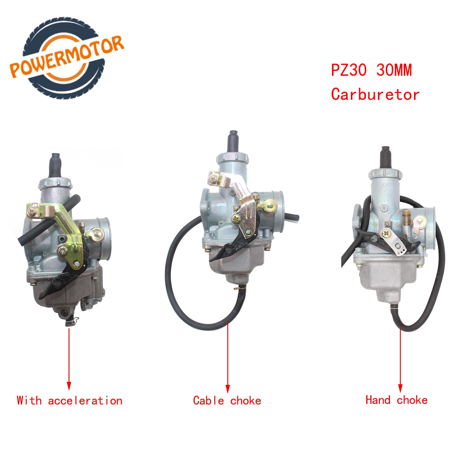 Motorfiets Keihin Carburateur PZ30 30Mm Carburador... – Grandado