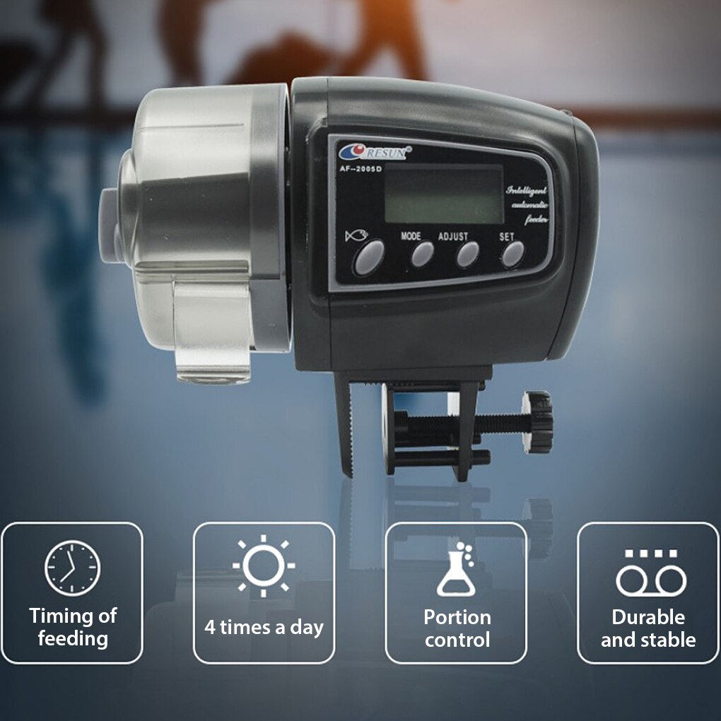 Automatic Fish Feeder Aquarium Feeding Dispenser A... – Grandado