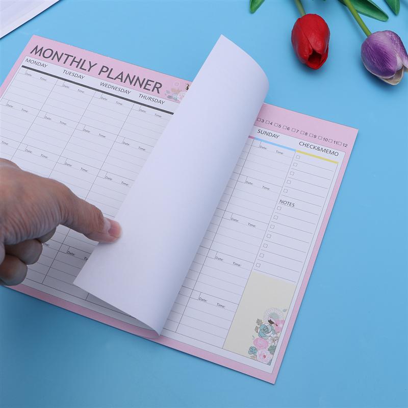 20 Sheets Monthly Planner Calendar Schedule Organi... – Grandado