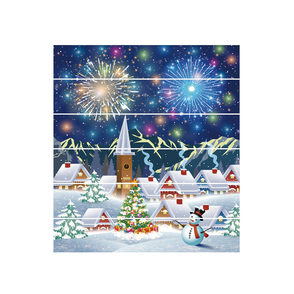 Decoracion Hogar Kerst 3D Patroon Simulatie Trap S... – Grandado