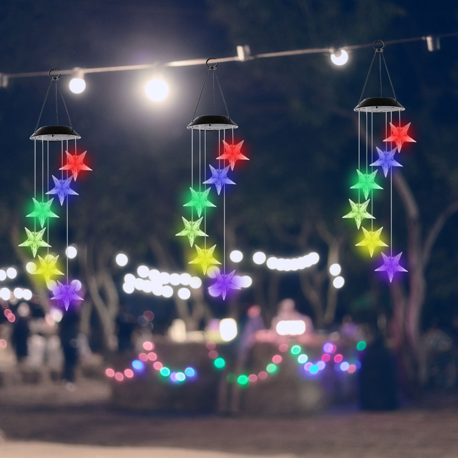 Garden Decoration Colorful Color Changing Outdoor ... – Grandado