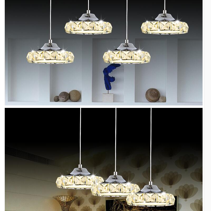 Modern crystal led pendent lamps Simple led lamps ... – Vicedeal