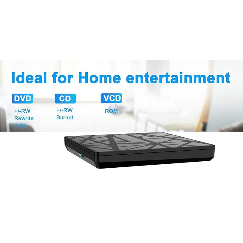 -Externe Cd Dvd Drive Usb 3.0 Type-C Cd Dvd +/-Rw ... – Grandado