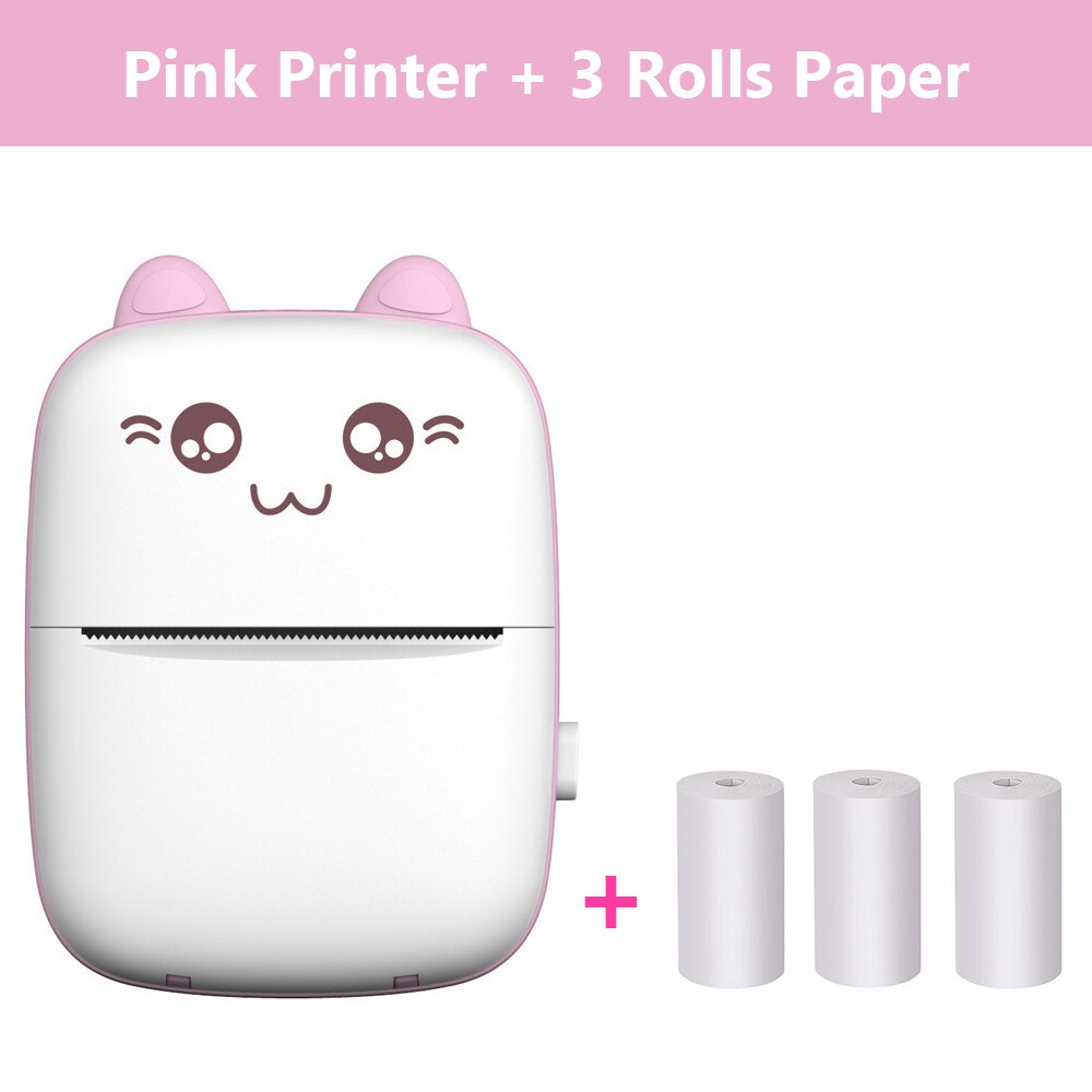 Mini Printer Portable Thermal Printing Machine Blu... – Grandado