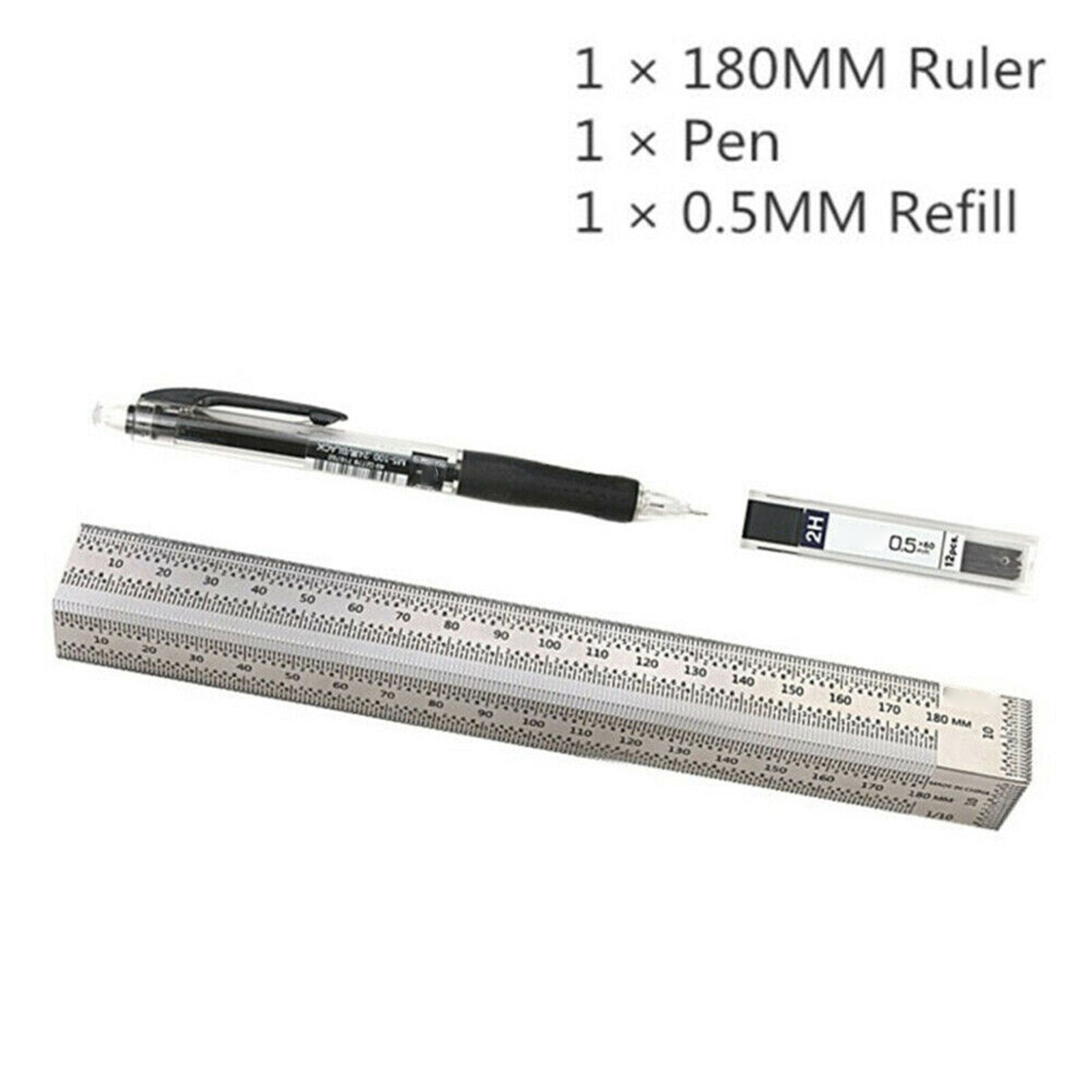 Pro Ultra Precision Marking Ruler and Pencil Kit T... – Grandado