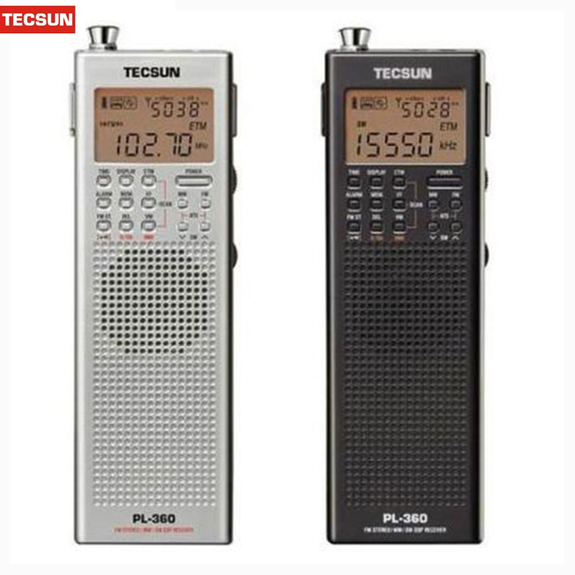 Tecsun pl -360 radio dsp modtager fm mw sw lw + ek... – Grandado