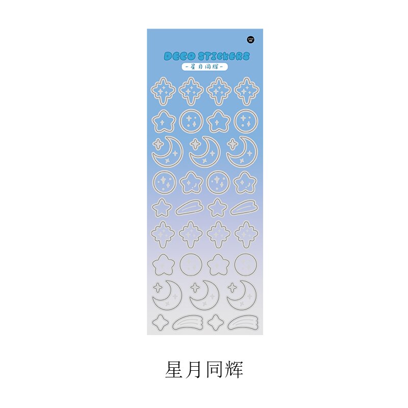 Alphabet Letter And Dots Sticker Colorful Adhesive... – Grandado