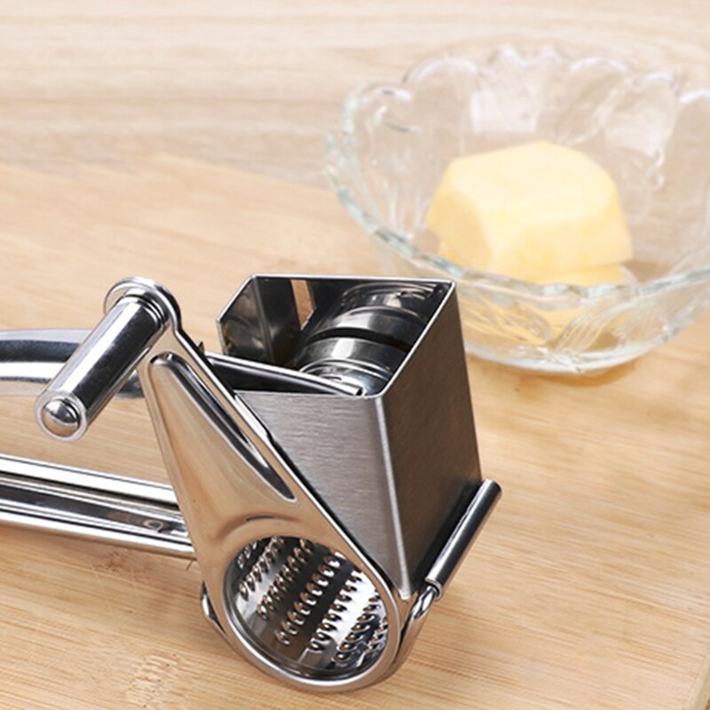Handheld Multifunctional Rotary Cheese Grater Chee... – Grandado