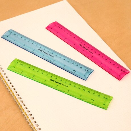20cm, 30cm tape, flexible ruler multicolor student... – Vicedeal